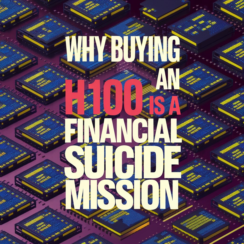 The Math of Intelligence: Why Buying an H100 is a Financial Suicide ...